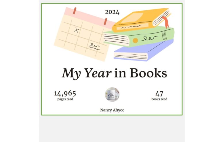 My Book Year In Review—2024 Edition | Books Under the Blanket (with a ...